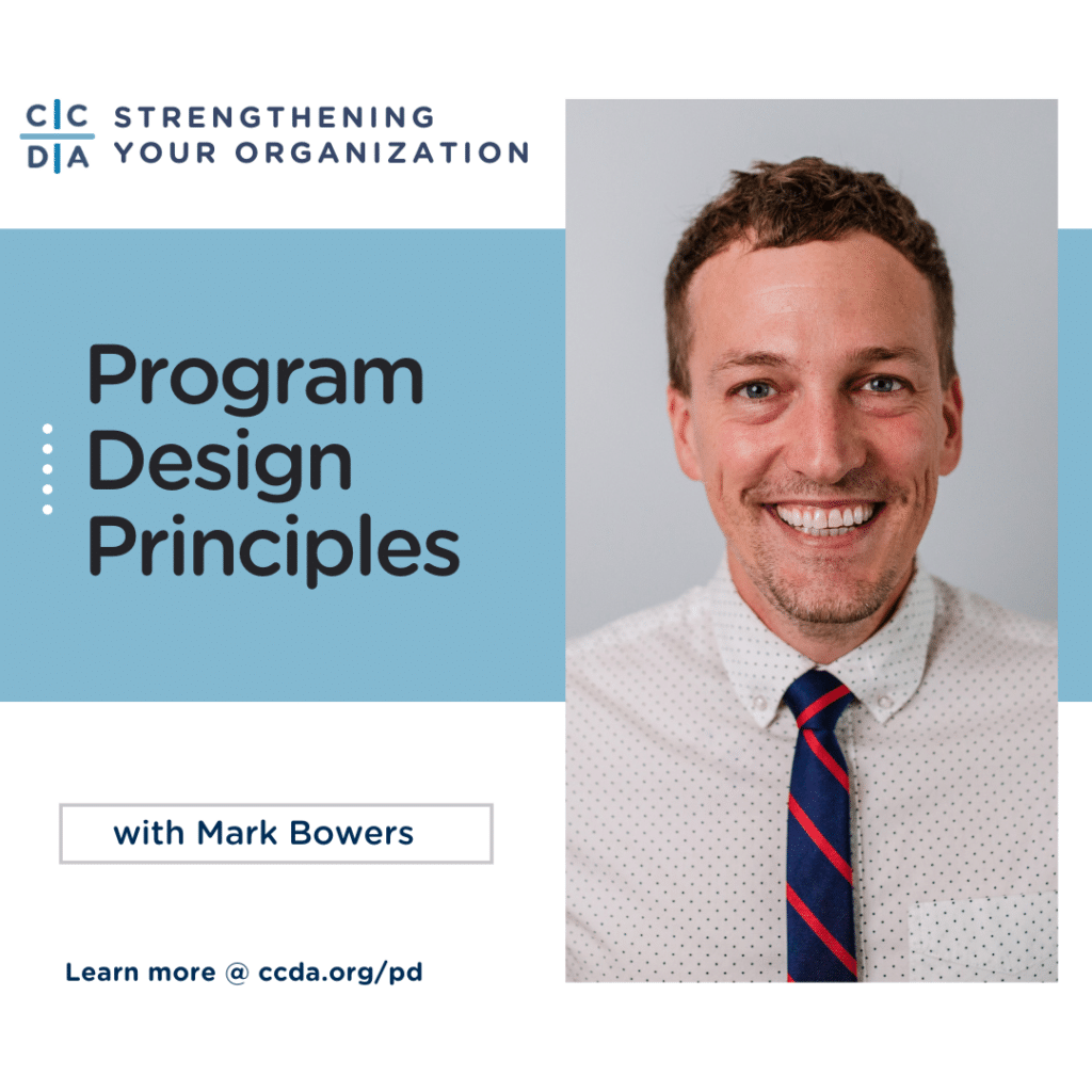 Program Design Principles » Christian Community Development Association