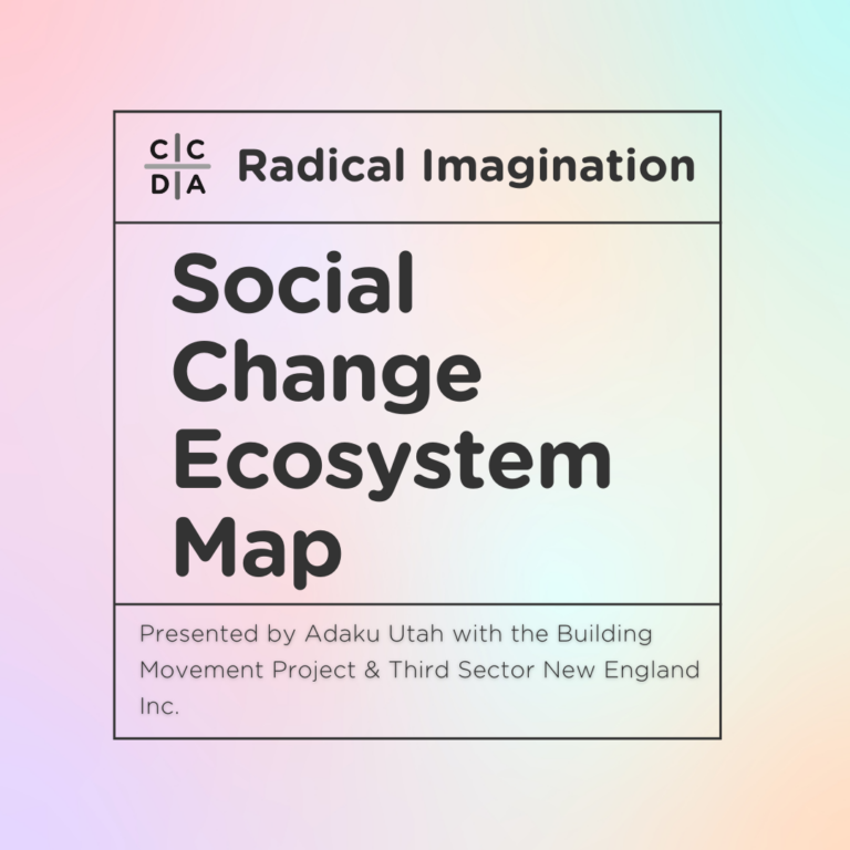 Radical Imagination: Social Change Ecosystem Map » Christian Community ...